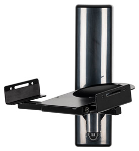 B-TECH BT77 LOUDSPEAKER MOUNT Wall, up to 25kg, side-clamping, tilt ...