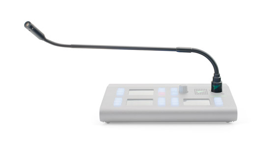 GREEN-GO DIGITAL INTERCOM SYSTEM - Gooseneck microphones