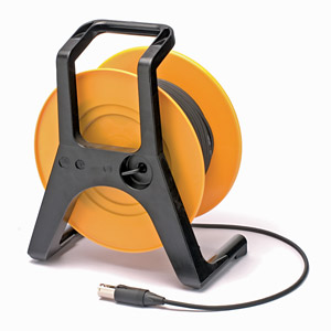 CANFORD CABLE DRUMS - AUDIO - Plastic and metal drum, supplied with cables