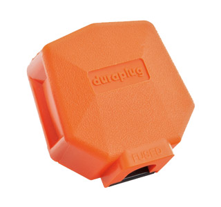 DURAPLUG PF133ORG UK MAINS PLUG 13A fused, orange