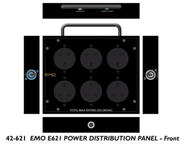 EMO E621 POWER DISTRIBUTION FLOOR BOX