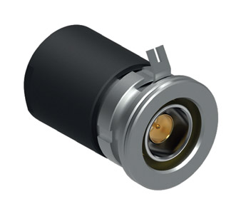 FISCHER 1051 DS 11.3 TRIAX CONNECTOR Panel plug, open rear termination ...