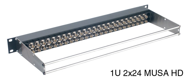 CANFORD MUSA HD 3Gb/s 1080p VIDEO PATCH PANELS Very High Density