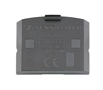 SENNHEISER BA 300 BATTERY For EKI 830 IR/HDI 830 IR, 3.7 V/150 mAh ...