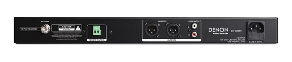 DENON DN-300BR BLUETOOTH AUDIO Receiver, balanced/unbalanced outputs, 1U