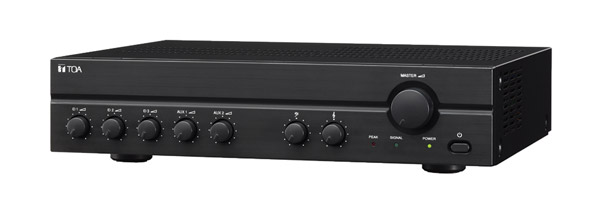 TOA A-2120 MIXER AMPLIFIER, 120w, 100v, balanced 5-pin DIN input, 2x ...