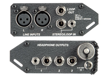 SOUND DEVICES HX-3 HEADPHONE AMPLIFIER Stereo input, 3x headphone output