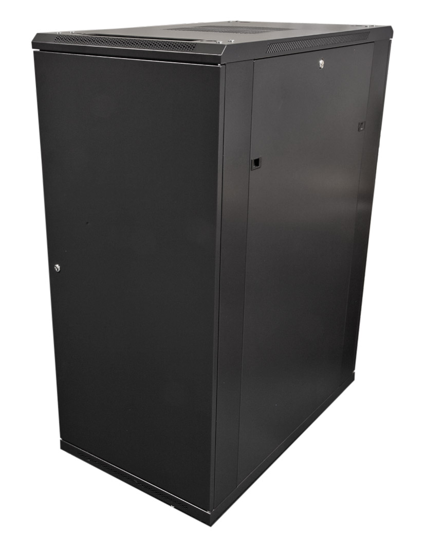 CANFORD ES2626127/B-T RACK CABINET 27U, 600w, 1000d, black, assembled