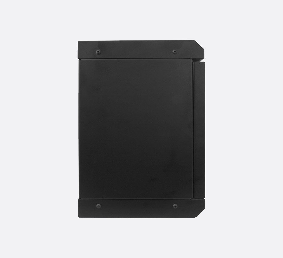 CANFORD ES4022509/B-P WALL RACK CABINET 9U, 250d, with glass door, black