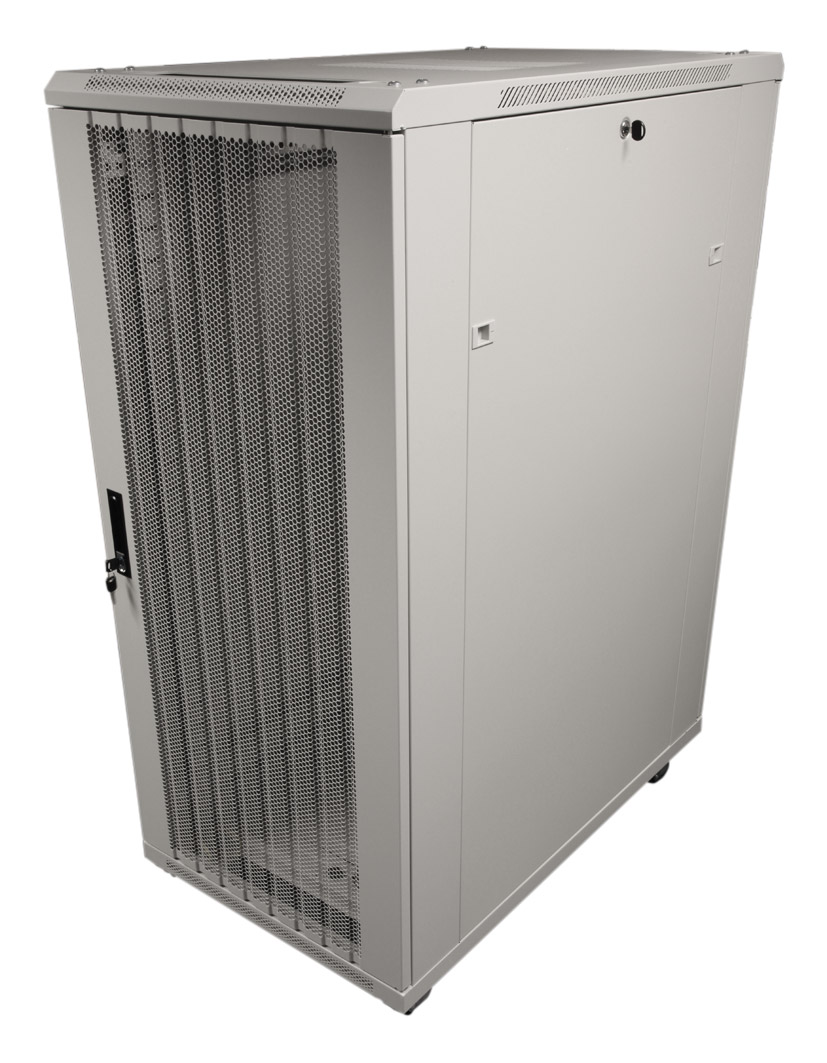 CANFORD ES2966127/G-T RACK CABINET Server, 27U, 600w, 1000d, grey ...