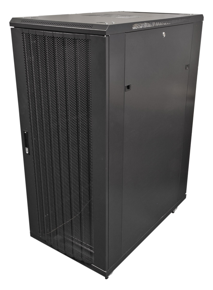 CANFORD ES2966127/B-T RACK CABINET Server, 27U, 600w, 1000d, black ...