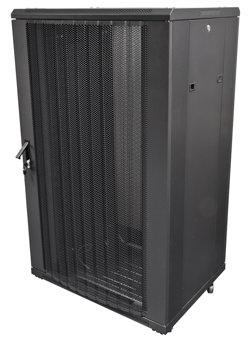 CANFORD ES2968627/B-T RACK CABINET Server, 27U, 800w, 600d, black ...