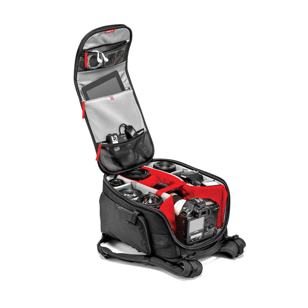 MANFROTTO MP-BP-20BB CAMERA BACKPACK Nylon, internal dimensions ...