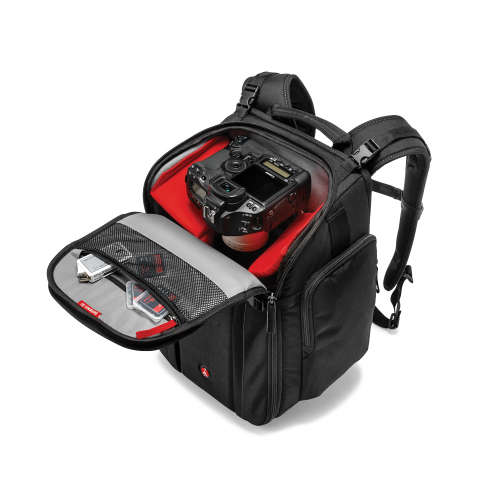 MANFROTTO MP-BP-50BB CAMERA BACKPACK Nylon, internal dimensions ...