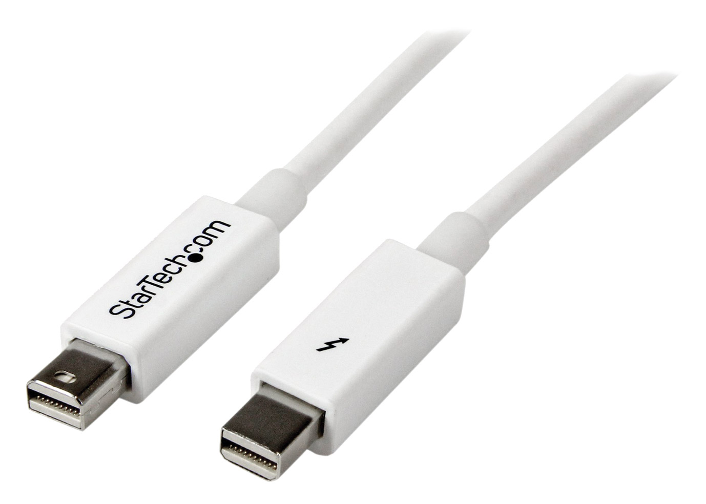 STARTECH THUNDERBOLT CABLE, 20Gbit/s, male to male, 0.5m, white