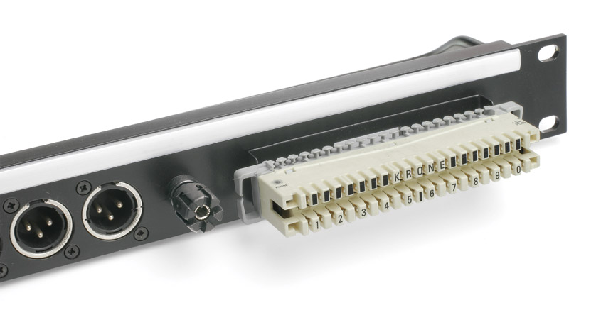 CANFORD KRONE CONNECTION PANEL Type 237A-5XF5XM, black