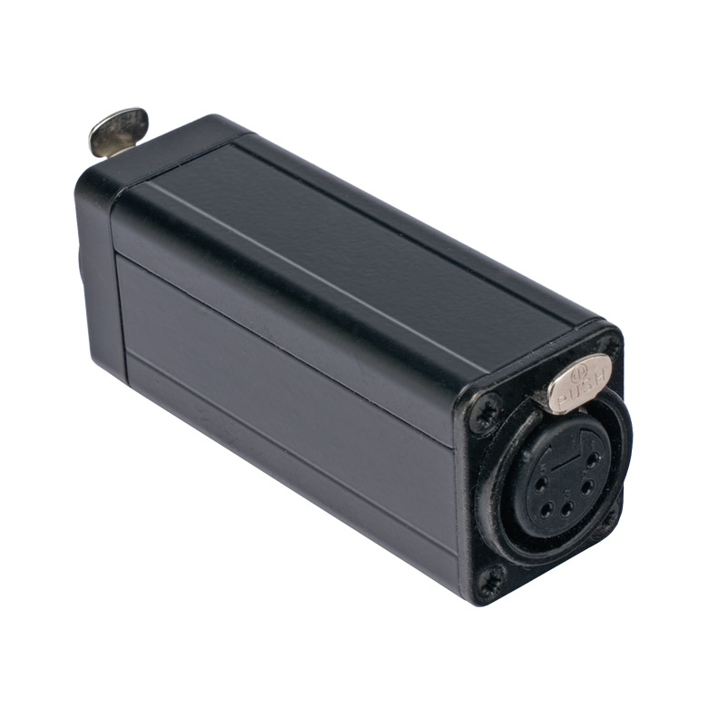 NEUTRIK DMX-CAT5-F DMX ADAPTER In-line, XLR 5-pin female to RJ45 female