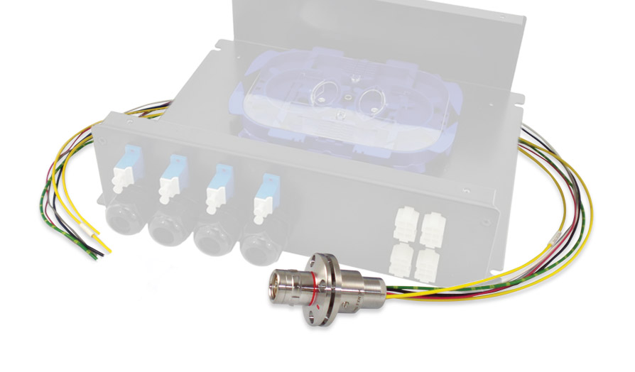 CANFORD SMPTE311 Lemo 3K.93C FXW with unterminated fibre and electrical ...