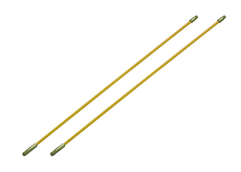 SUPER ROD 4mm rod, yellow, 1 metre (pack of 2)