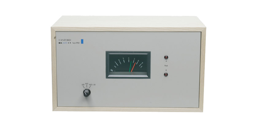 CANFORD PPM METER BOX Free standing, type C, ash