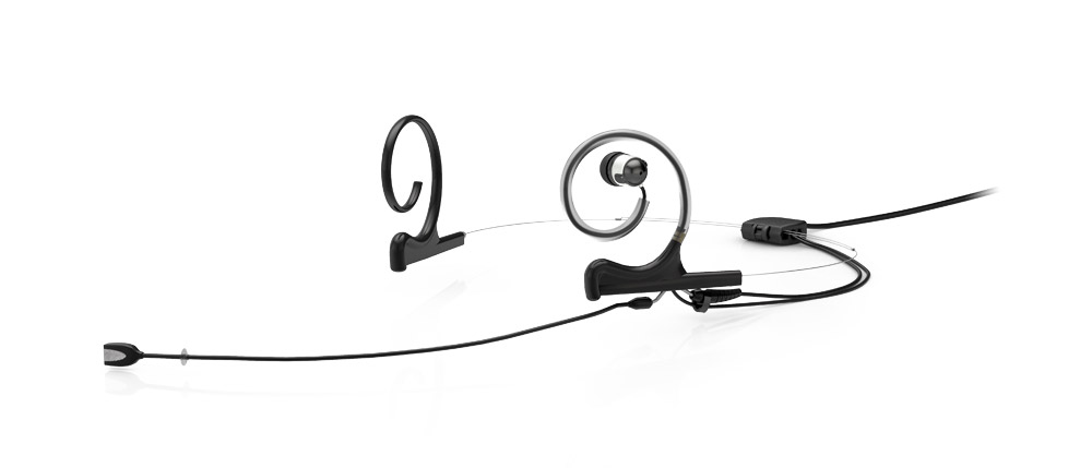DPA 4166 SLIM MICROPHONE Single in-ear headset, omni, dual ear ...