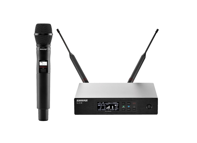 SHURE QLXD24/SM87 RADIOMIC SYSTEM Handheld. SM87A capsule