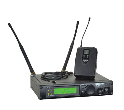SHURE ULXP14/50 RADIOMIC SYSTEM Lavalier, WL50B Microflex subminiature ...