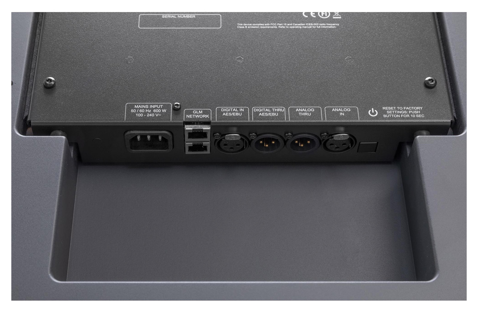 GENELEC W371A SAM SUBWOOFER Active, 356/305mm LF drivers, analogue/AES ...