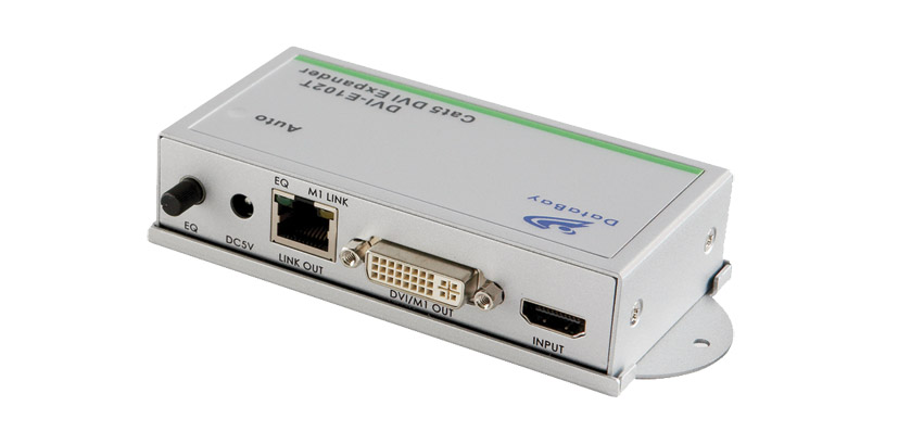 DATABAY DVI-E102T VIDEO EXTENDER TRANSMITTER DVI-D, 1x Cat5E output port