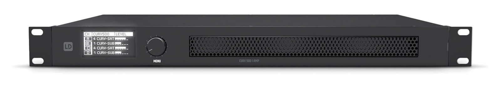 LD SYSTEMS CURV 500 I AMP POWER AMPLFIER 4x 240W, 1U rackmount, DSP