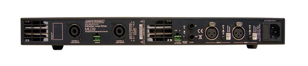 AMPETRONIC MLD9 INDUCTION LOOP DRIVER Multiloop, 2x 9.2A RMS, for areas ...