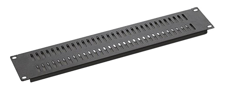 CANFORD RACKVENT Rack ventilation panel 2U, steel, slotted vertical ...