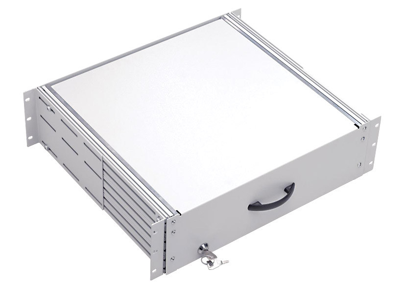 CANFORD RACK DRAWER 3U, grey