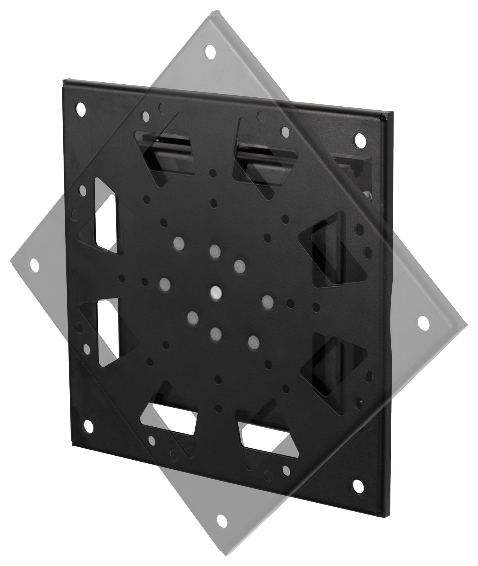 B-TECH BT7549 ROTATIONAL FLIP MOUNT Wall, up to VESA 200, rotating, black