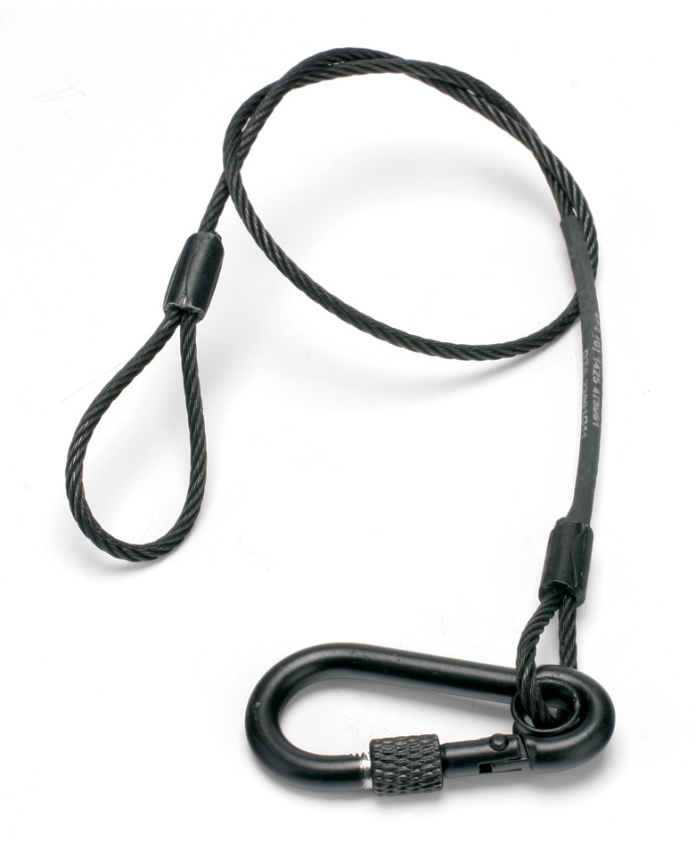 DOUGHTY T22001 SAFETY BOND 3mm diameter, 585mm, 15kg SWL, black