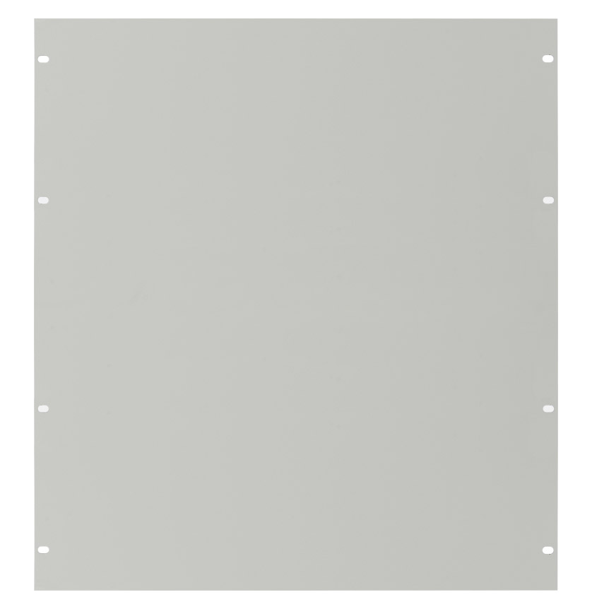 CANFORD RACK PANEL BLANK, FULL WIDTH 12U Steel, dawn grey