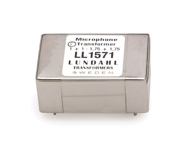 LUNDAHL LL1571 TRANSFORMER Analogue audio, PCB, microphone input