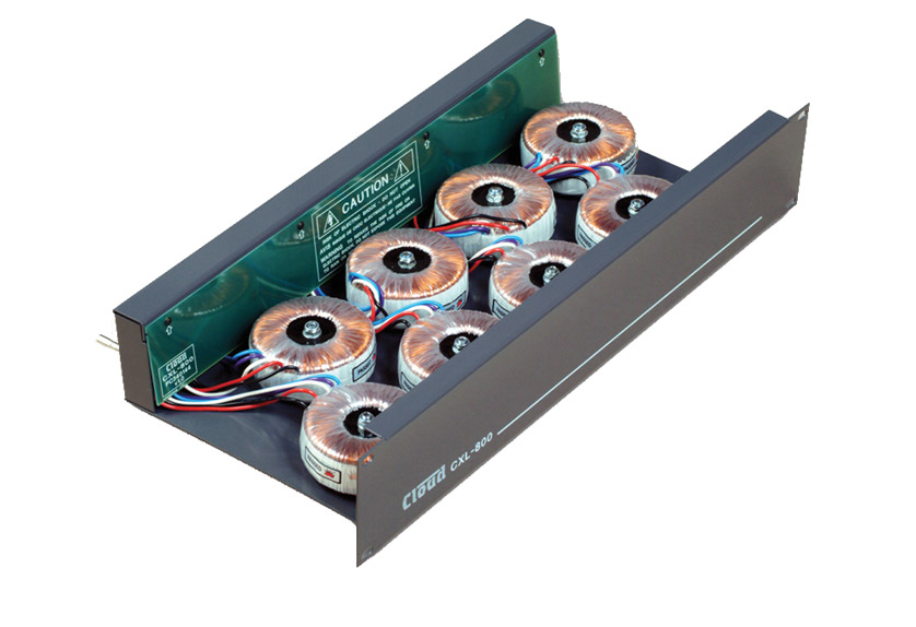 CLOUD CXL-800 RACKMOUNT SHELF For up to 8x CXL-100T transformer