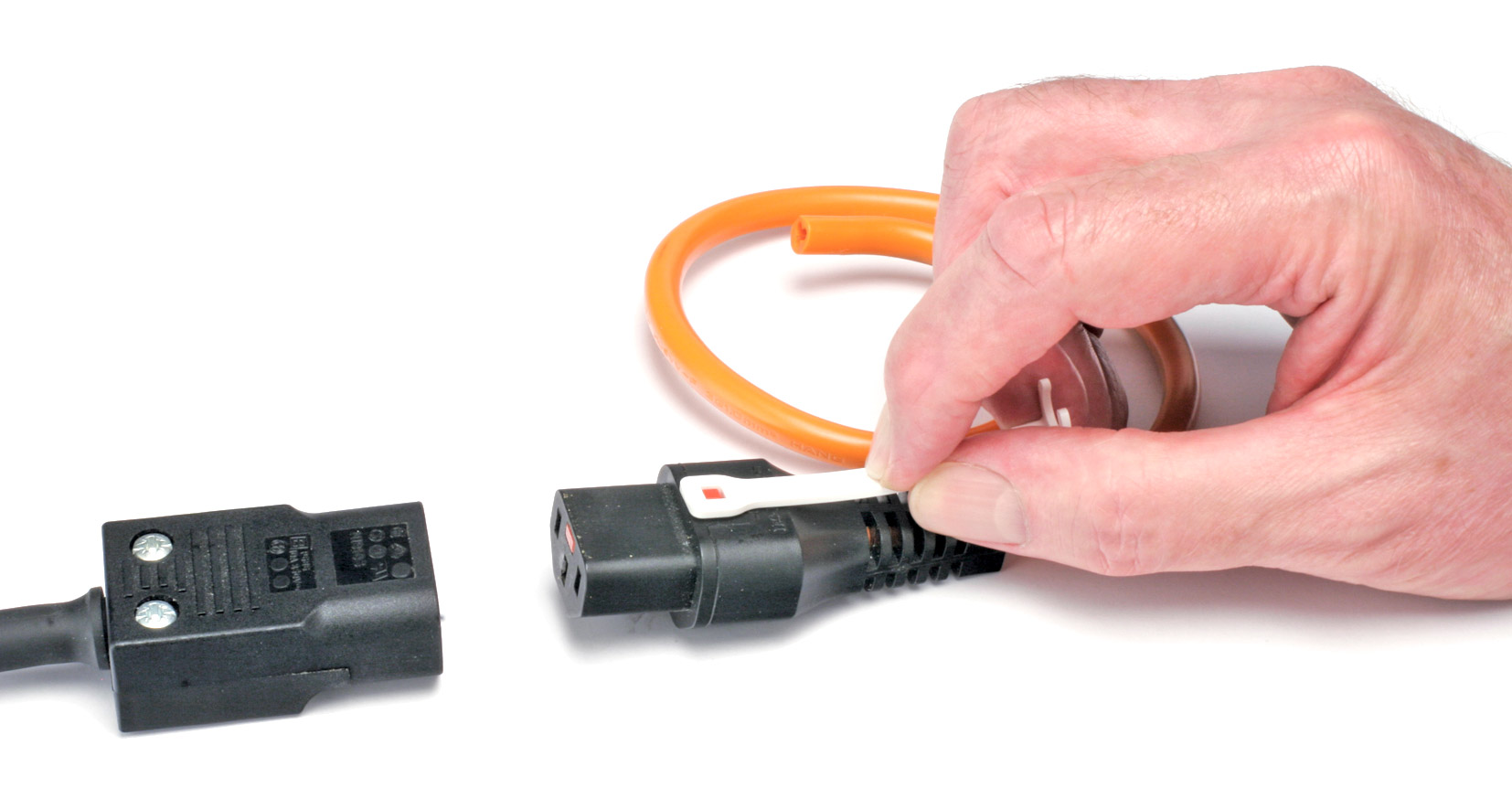 IEC-LOCK AC MAINS POWER CORDSET DE-LATCHING TOOL For IEC-Lock connectors