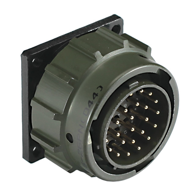 AMPHENOL BAYONET-LOCK OB CONNECTOR 26 pin panel mount plug, with ring