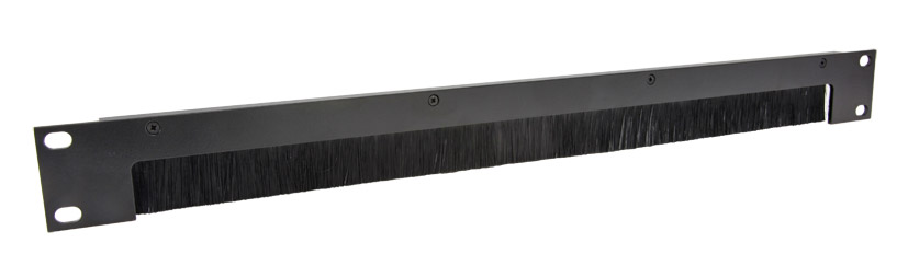 CANFORD RACKBRUSH Cable access brush strip 1U, black