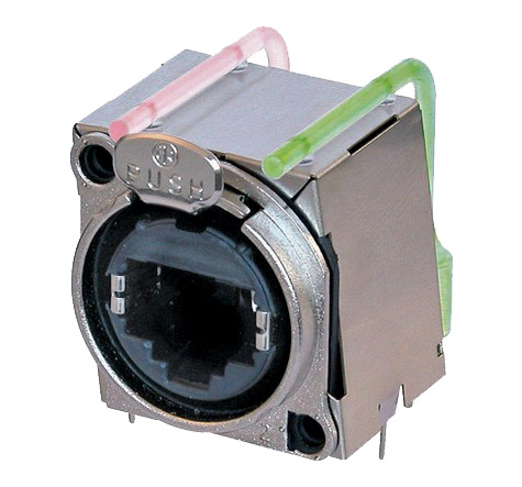 NEUTRIK NE8FBH-LED ETHERCON Panel mounting, horizontal PCB, LEDs