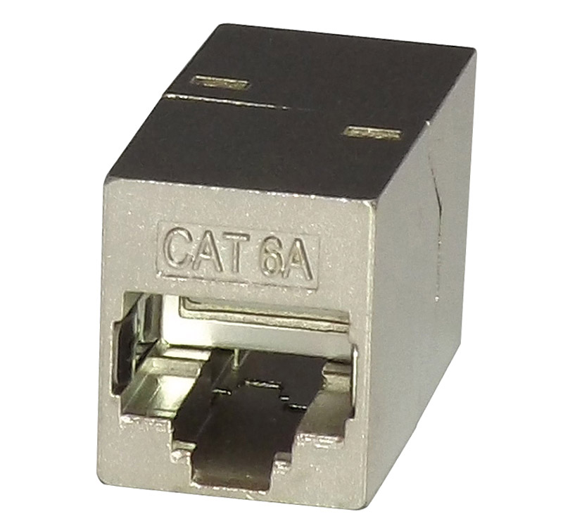 RJ45/RJ45 SHIELDED COUPLER Cat6A