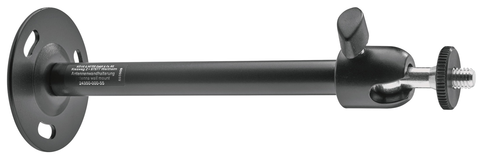 K&M 24350 UNIVERSAL JOINT Wall mount, integrated 3/8 and 5/8 inch male ...