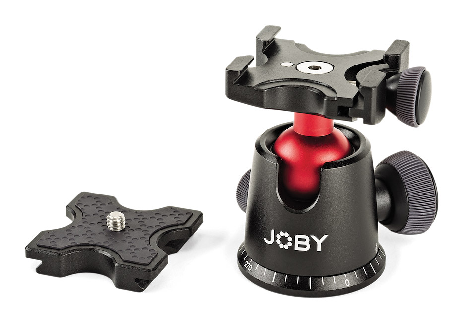 JOBY BALLHEAD 5K MOUNT 360-degree pan, 90-degree tilt, 5kg capacity ...