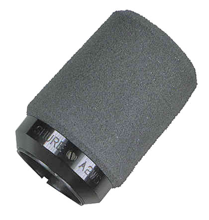 SHURE A2WS/BK WINDSHIELD Locking foam windscreen, SM57/545