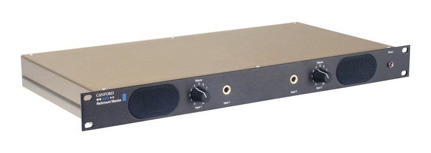 CANFORD RACK MONITOR LOUDSPEAKER Two channel, 1U, powered