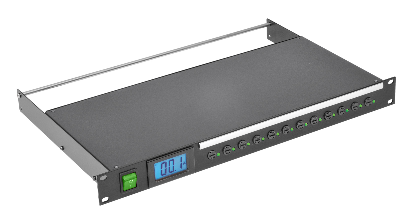 CANFORD MDU19S AC MDU 12x IEC out, Powercon loop-out in, current meter ...