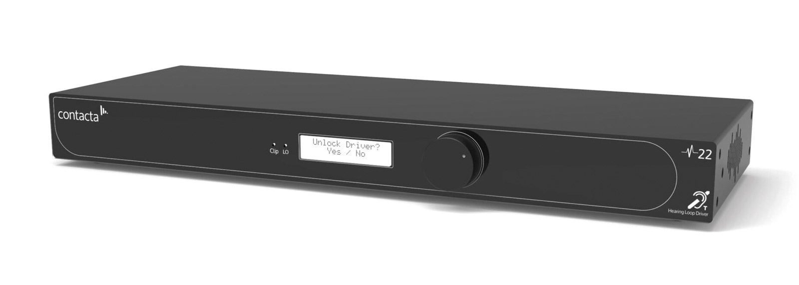 CONTACTA MBR-V1 MOUNTING BRACKET For single V series loop amplifier, black