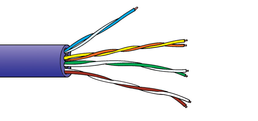 BELDEN 7989R CABLE, Blue